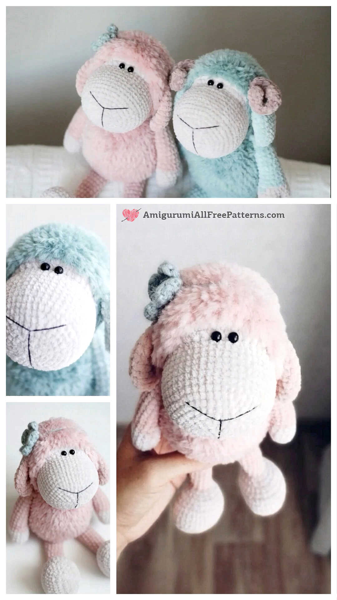 Amigurumi Plush Lamb Free Pattern