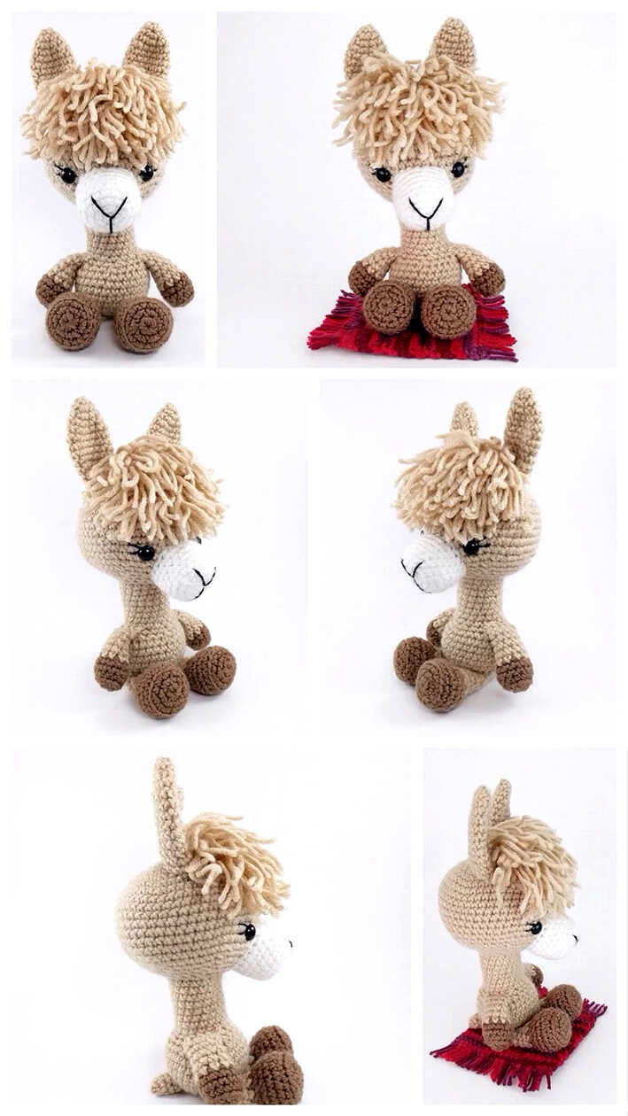 Amigurumi Llama Free Pattern