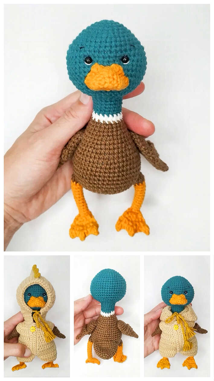 Amigurumi Duck Free Pattern