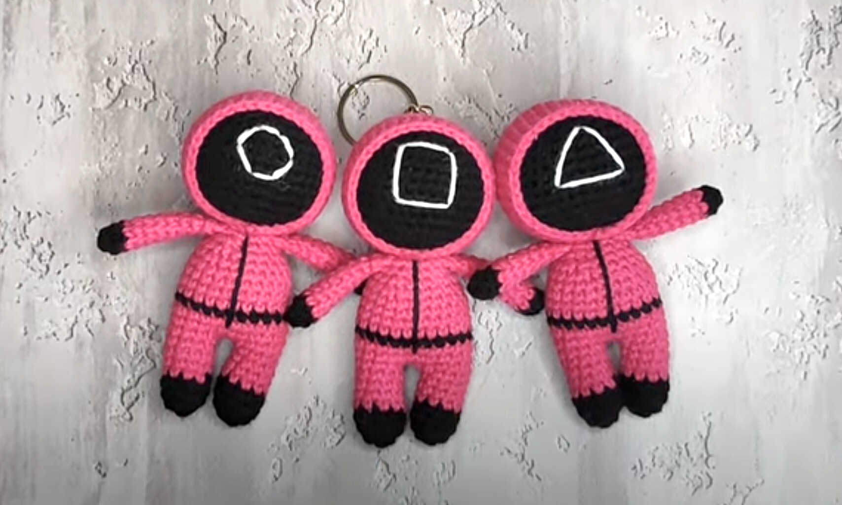 Amigurumi Squid Game Free Crochet Pattern