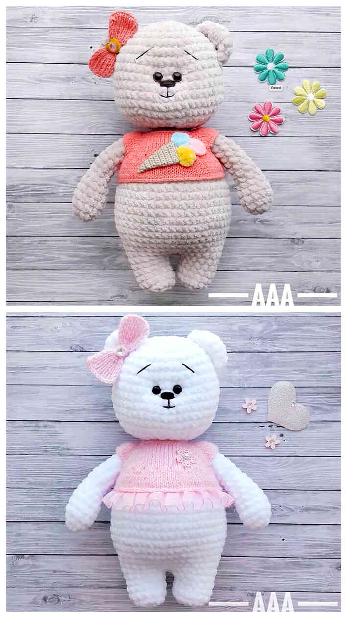 Amigurumi Little Bear Free Pattern