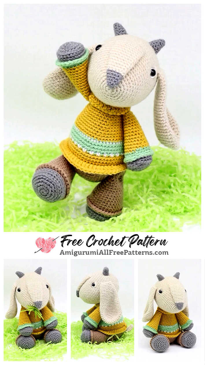 Amigurumi Goat Free Pattern