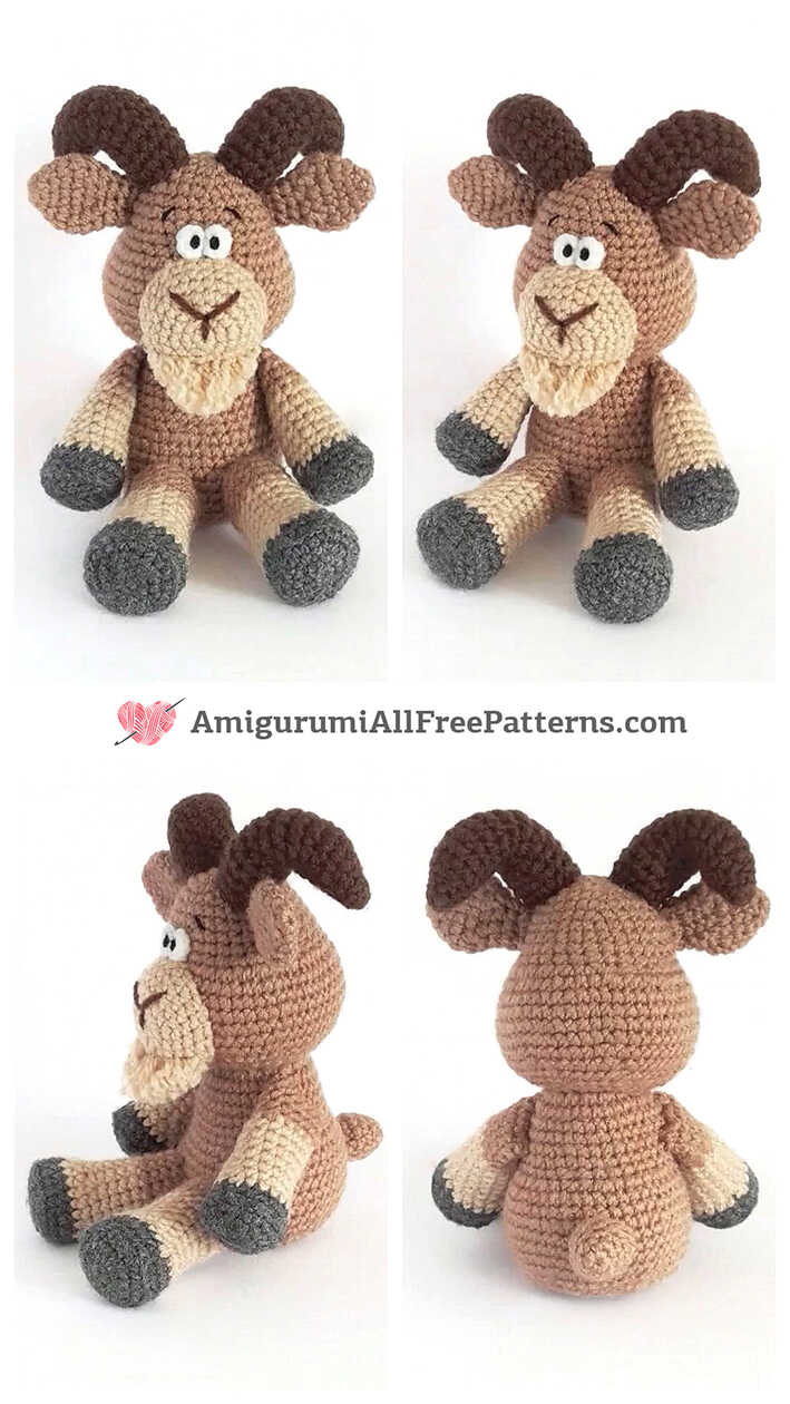 Amigurumi Goat Free Pattern - Free Amigurumi