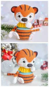 Amigurumi Tiger Free Crochet Pattern