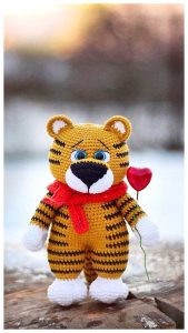 Amigurumi Tiger Free Crochet Pattern