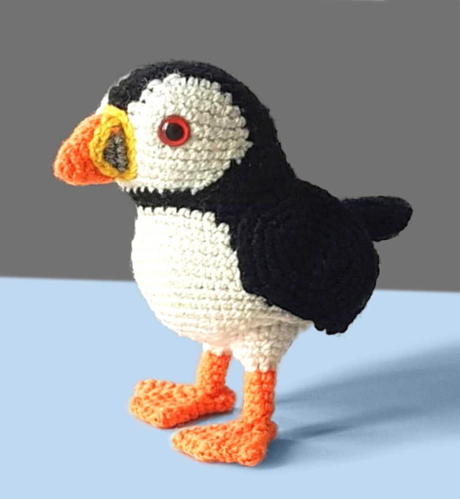 Puffin Amigurumi Free Pattern