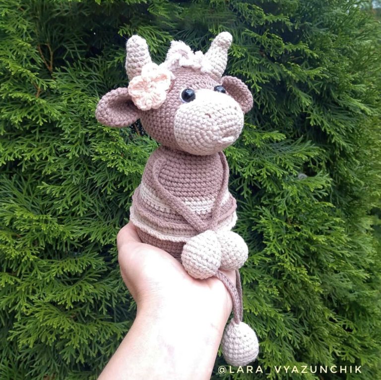 Funny Cow Amigurumi Free Crochet Pattern - Free Amigurumi