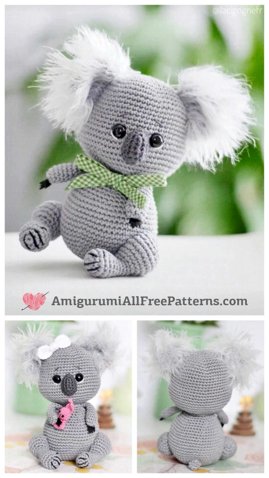 Amigurumi Little Koala Free Crochet Pattern