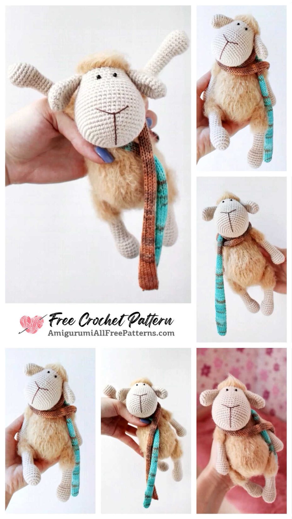 Amigurumi Plush Lamb Free Pattern