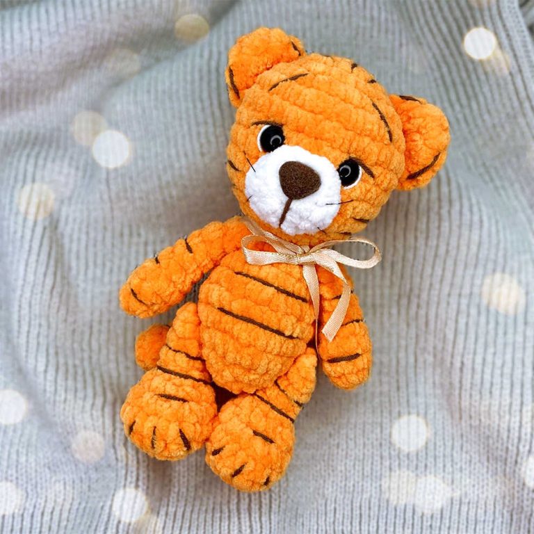 Amigurumi Tiger Free Crochet Pattern