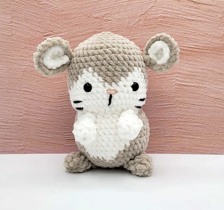 Little Hamster Amigurumi Crochet Free Pattern