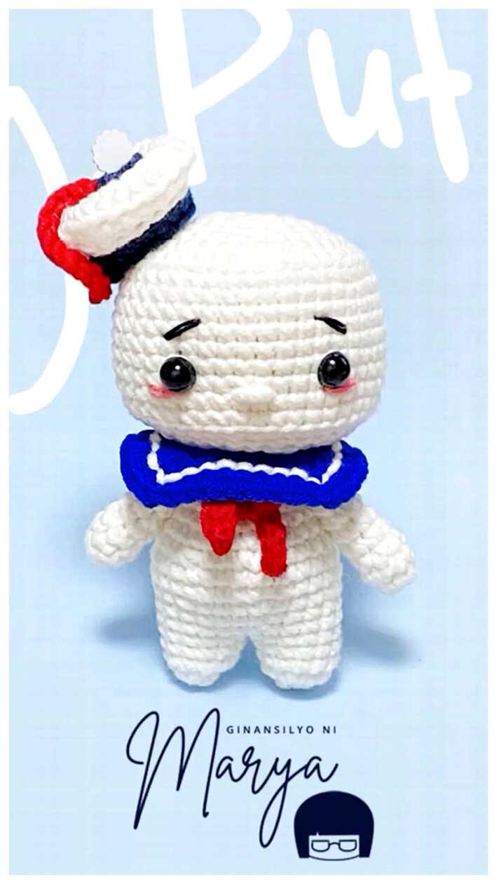 Ghost Boo Amigurumi Crochet Free Pattern