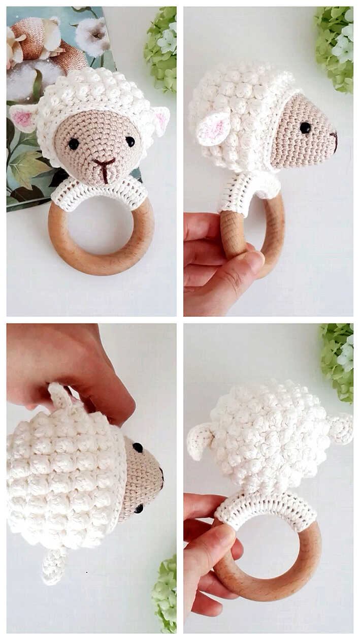 Bear Rattle Amigurumi Crochet Free Pattern