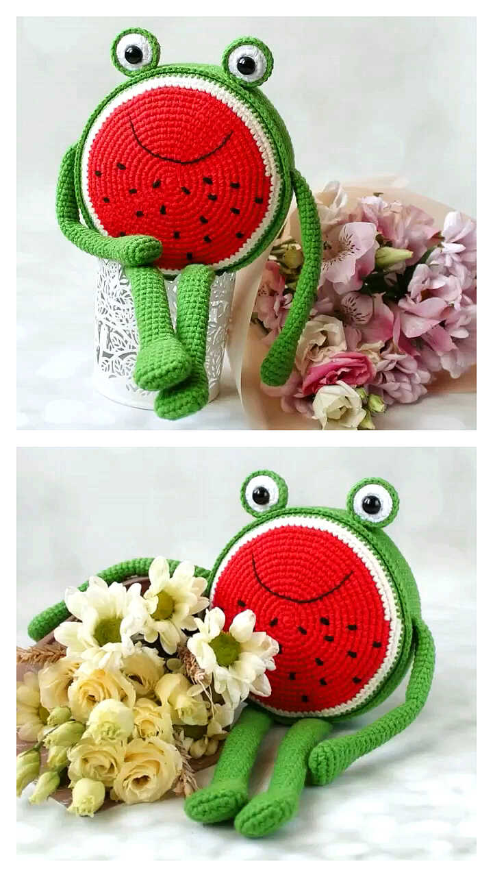 Amigurumi Frog Prince Crochet Free Pattern