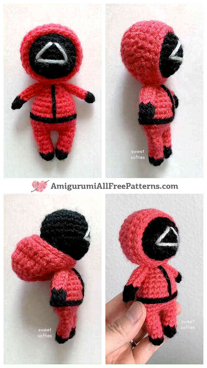 Amigurumi Squid Game Free Crochet Pattern