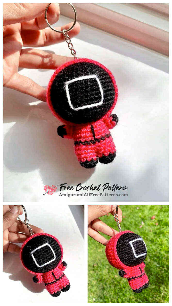 Amigurumi Squid Game Free Crochet Pattern