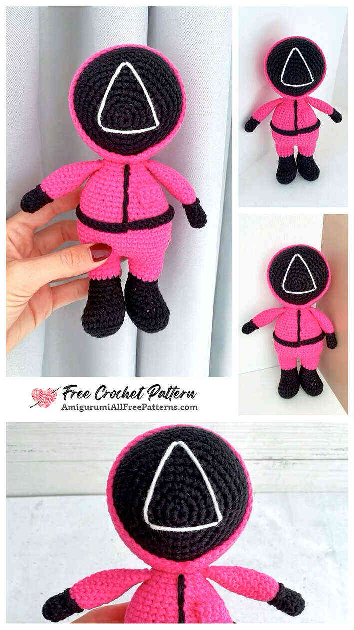 Amigurumi Squid Game Free Crochet Pattern
