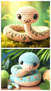 Amigurumi Snake Crochet Free Pattern