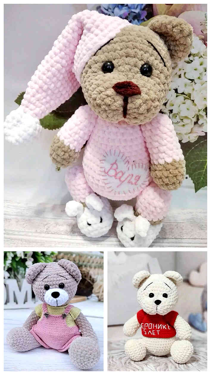 Amigurumi Little Bear Free Pattern - Free Crochet Patterns
