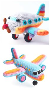 Amigurumi Airplane Crochet Free Pattern