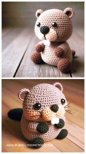 Amigurumi Beaver Free Crochet Pattern