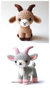 Amigurumi Goat Free Crochet Pattern