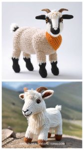 Amigurumi Goat Free Crochet Pattern
