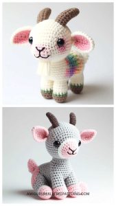 Amigurumi Goat Free Crochet Pattern