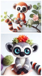 Amigurumi Lemur Crochet Free Pattern