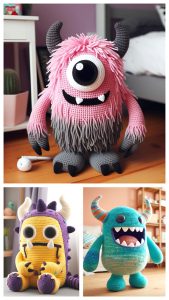 Amigurumi Monster Crochet Free Pattern