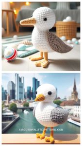 Amigurumi Seagull Free Crochet Pattern