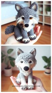 Amigurumi Wolf Crochet Free Pattern