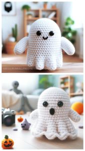 Amigurumi Ghost Crochet Free Pattern