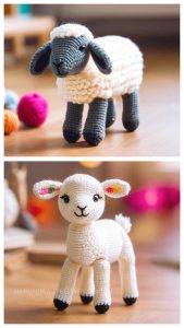Amigurumi Lamb Free Crochet Pattern