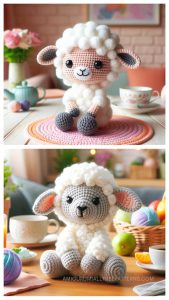 Amigurumi Lamb Free Crochet Pattern