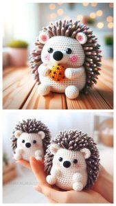 Hazel The Hedgehog Crochet Free Pattern
