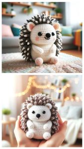 Hazel The Hedgehog Crochet Free Pattern