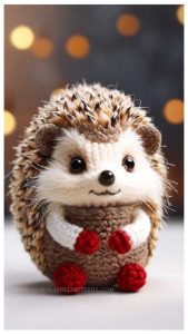 Hazel The Hedgehog Crochet Free Pattern