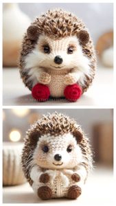 Hazel The Hedgehog Crochet Free Pattern