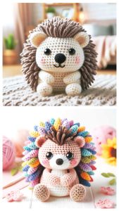 Hazel The Hedgehog Crochet Free Pattern