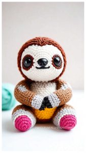 Amigurumi Little Sloth Crochet Free Pattern