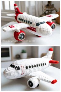 Amigurumi Airplane Free Pattern