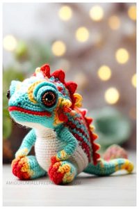Amigurumi Chameleon Crochet Free Pattern