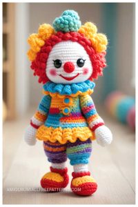 Amigurumi Clown Crochet Free Pattern
