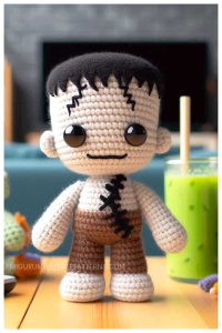 Amigurumi Frankenstein Crochet Free Pattern - Free Amigurumi