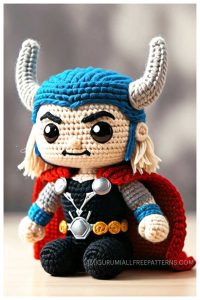 Crochet Thor Amigurumi Free Pattern