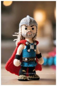 Crochet Thor Amigurumi Free Pattern
