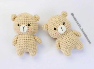 Amigurumi Mini Bear Crochet Free Pattern