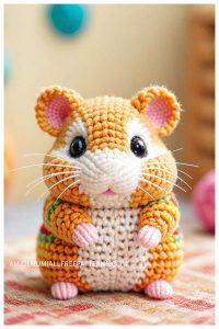 Amigurumi Hamster Crochet Free Pattern