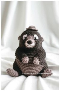 Amigurumi Cute Mole Crochet Free Pattern